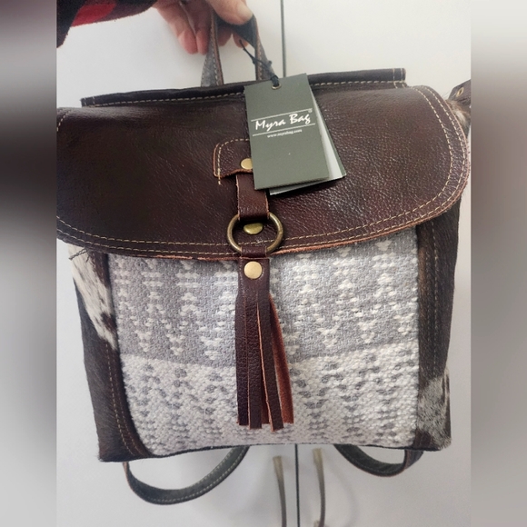 Myra Bag | Bags | Myra Leather And Hide Hair Backpack | Poshmark